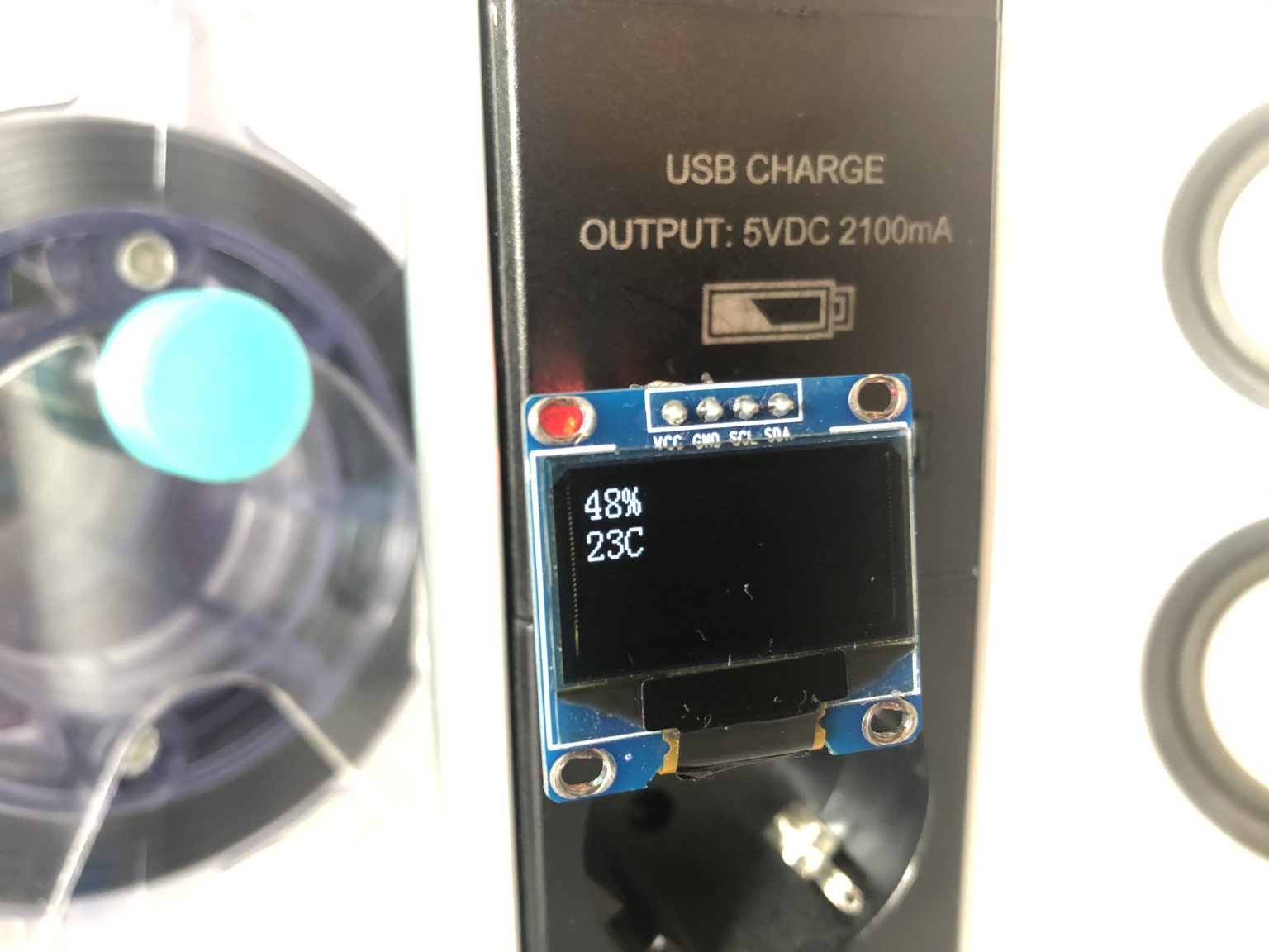 ATtiny85 mit OLED und DHT22 – TowiLab